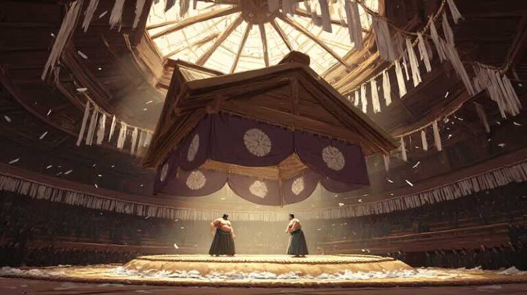The Sacred Meaning Behind Why Sumo Wrestlers Throw Salt